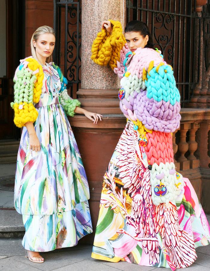 Модные вязанки : дизайнер Hope Macaulay