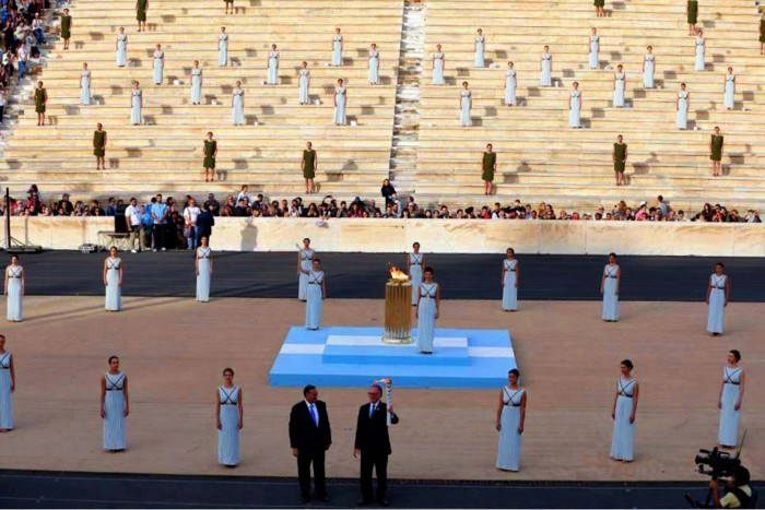 RIO 2016 OLYMPIC TORCH HANDOVER CEREMONY | NOT JUST A LABEL