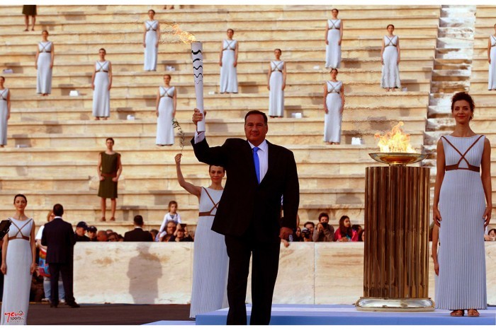 RIO 2016 OLYMPIC TORCH HANDOVER CEREMONY | NOT JUST A LABEL