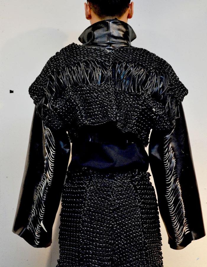 Knitted Leather Look | NOT JUST A LABEL