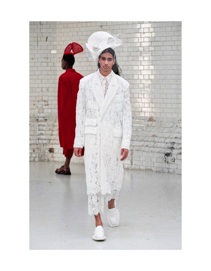 Fan Yicheng 22AW show at Lfw | NOT JUST A LABEL